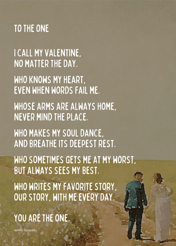 "The One" - Digital Download - You Are Loved